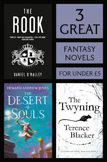 3 Great Fantasy Novels: The Rook, The Desert of Souls, The Twying ...