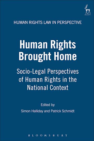 Human Rights Brought Home: Socio-Legal Perspectives of Human Rights in ...