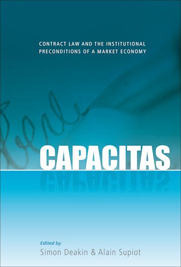 Capacitas: Contract Law and the Institutional Preconditions of a Market ...