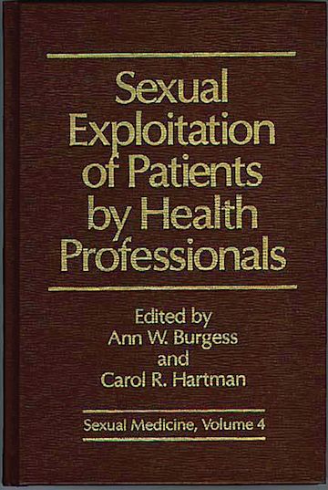 Sexual Exploitation Of Patients By Health Professionals Sexual