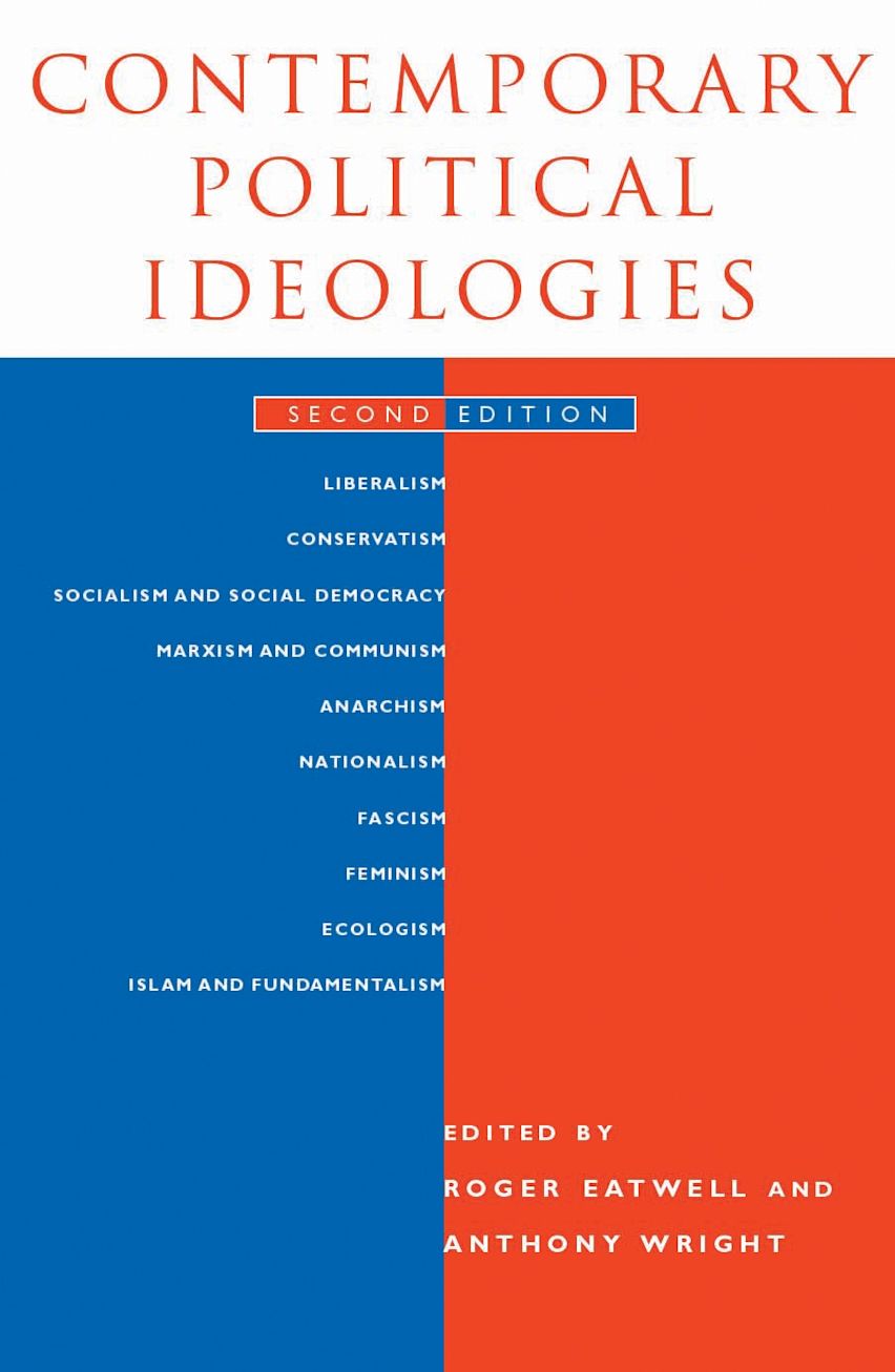 Contemporary Political Ideologies Second Edition Roger Eatwell