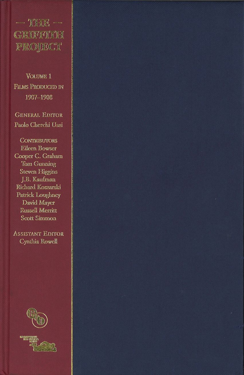 The Griffith Project, Volume 1: Films Produced in 1907-1908: Paolo ...