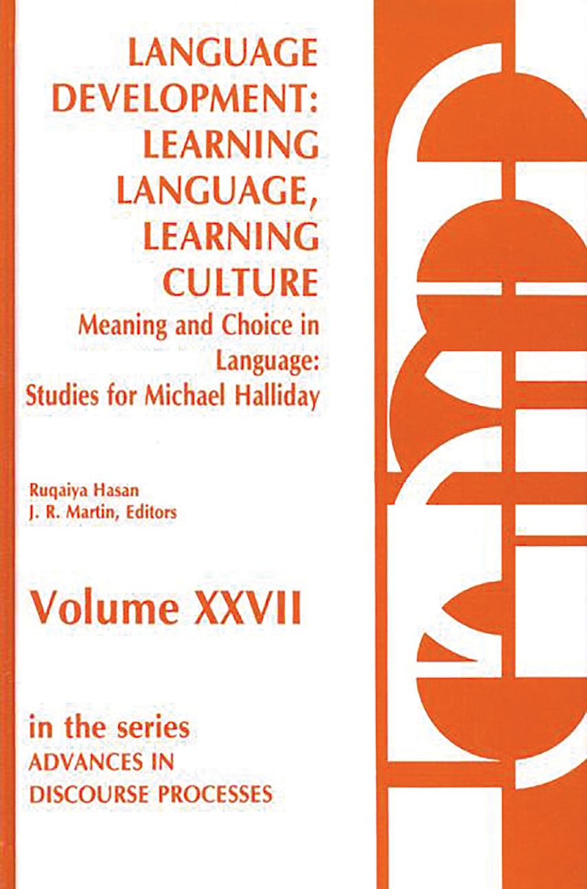 Language Development: Learning Language, Learning Culture--Meaning and ...