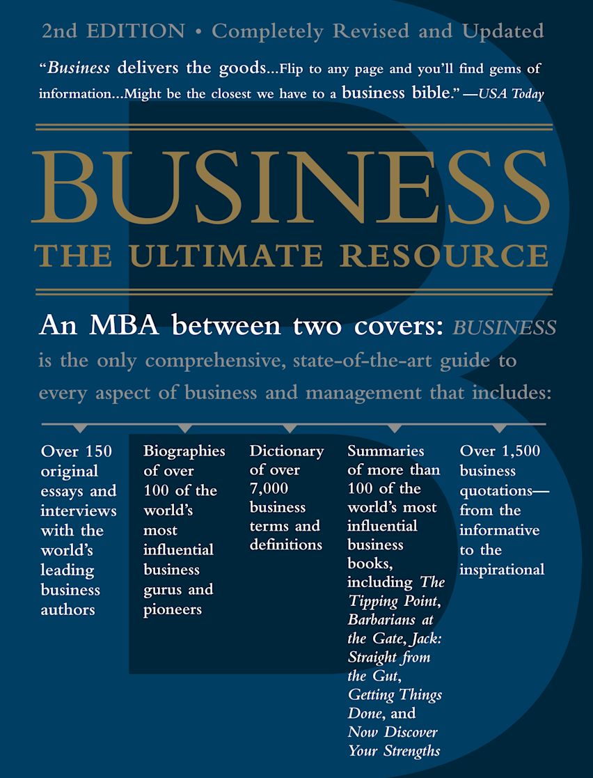 Business: The Ultimate Resource: A&C Black Business Information and ...