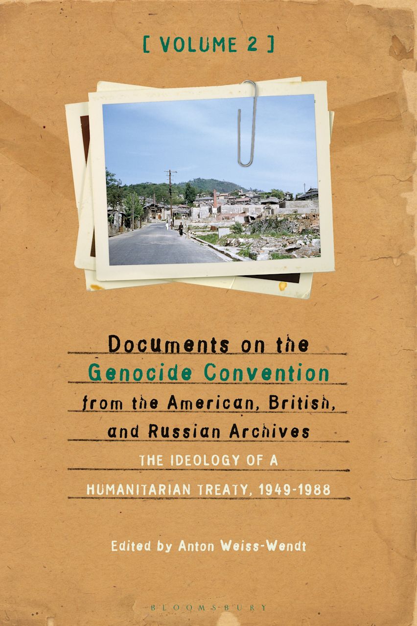 Documents on the Genocide Convention from the American, British, and ...