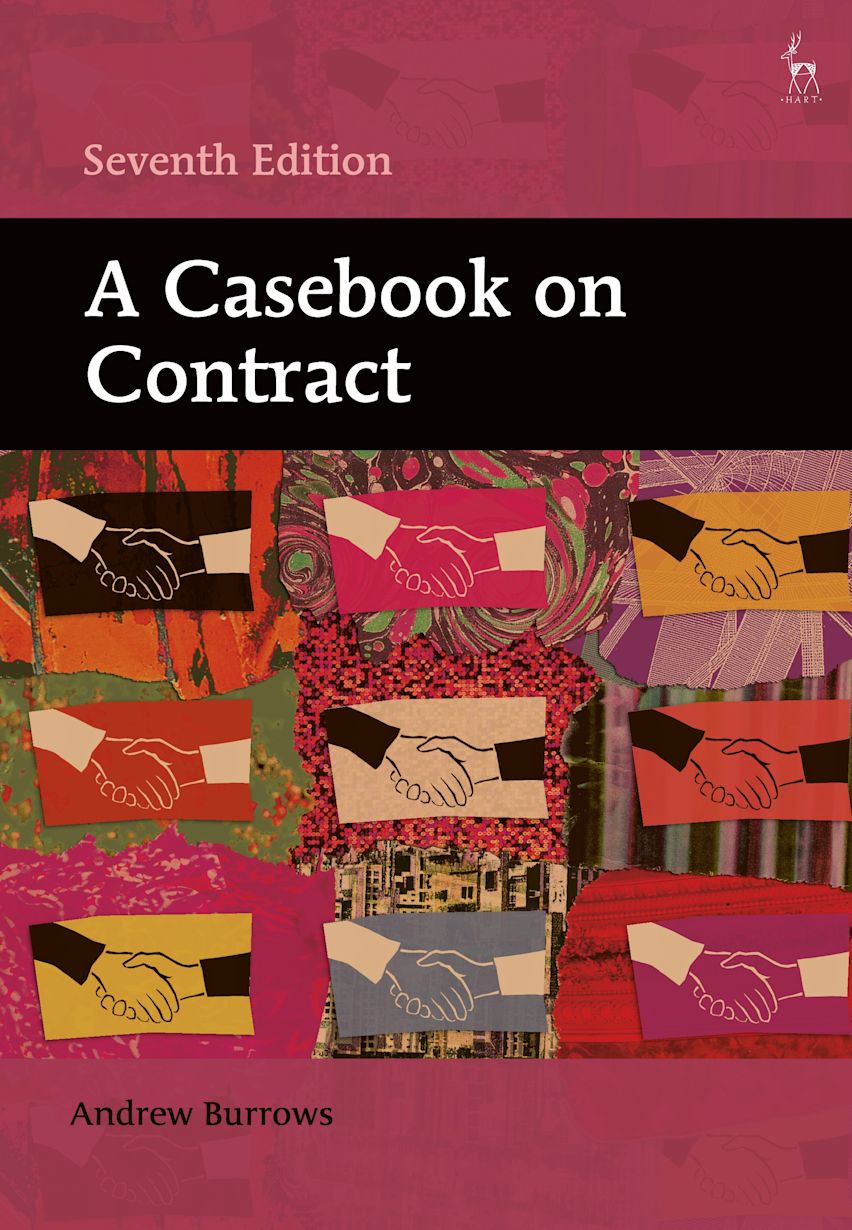 A Casebook on Contract: : Andrew Burrows: Hart Publishing - Bloomsbury