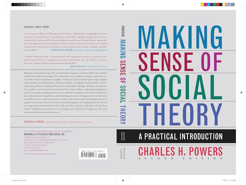 Making Sense of Social Theory: : Charles H. Powers: Rowman ...
