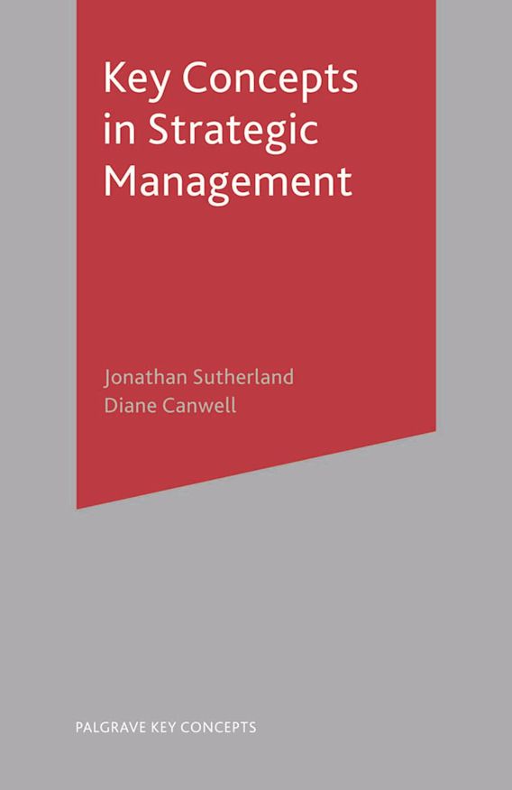 Key Concepts in Strategic Management: : Key Concepts Jonathan ...