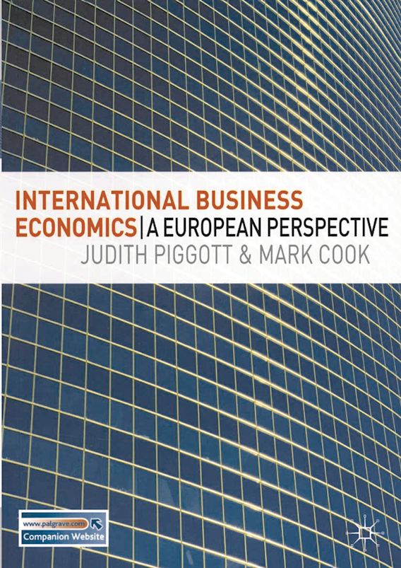 International Business Economics: A European Perspective: Judith ...
