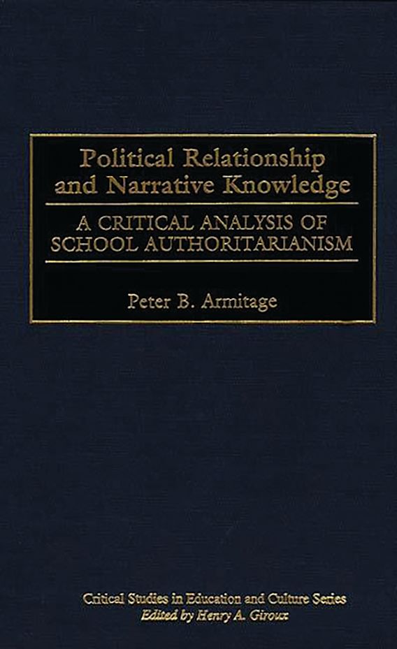 Political Relationship and Narrative Knowledge: A Critical Analysis of ...
