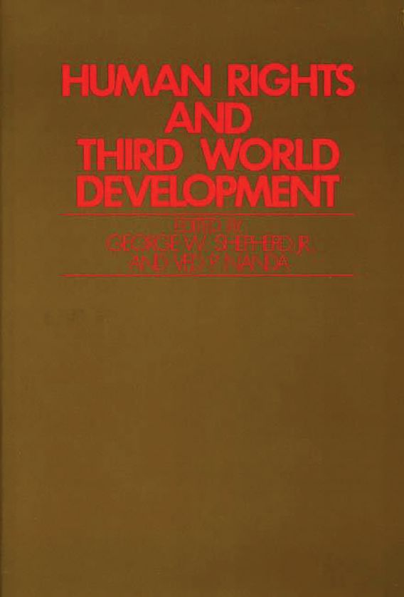 Human Rights and Third World Development: : Studies in Human Rights Ved ...
