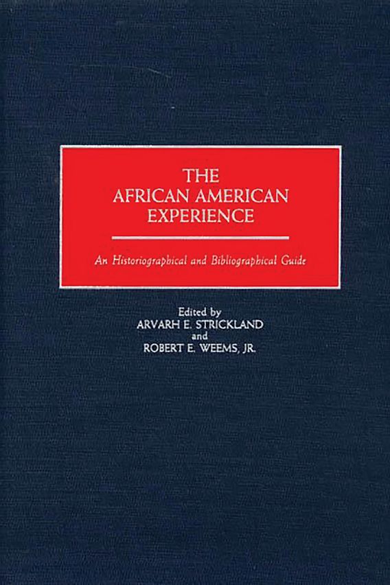 The African American Experience: An Historiographical and ...