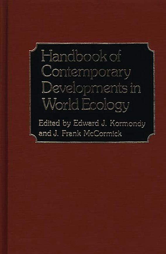 Handbook of Contemporary Developments in World Ecology: : Edward ...