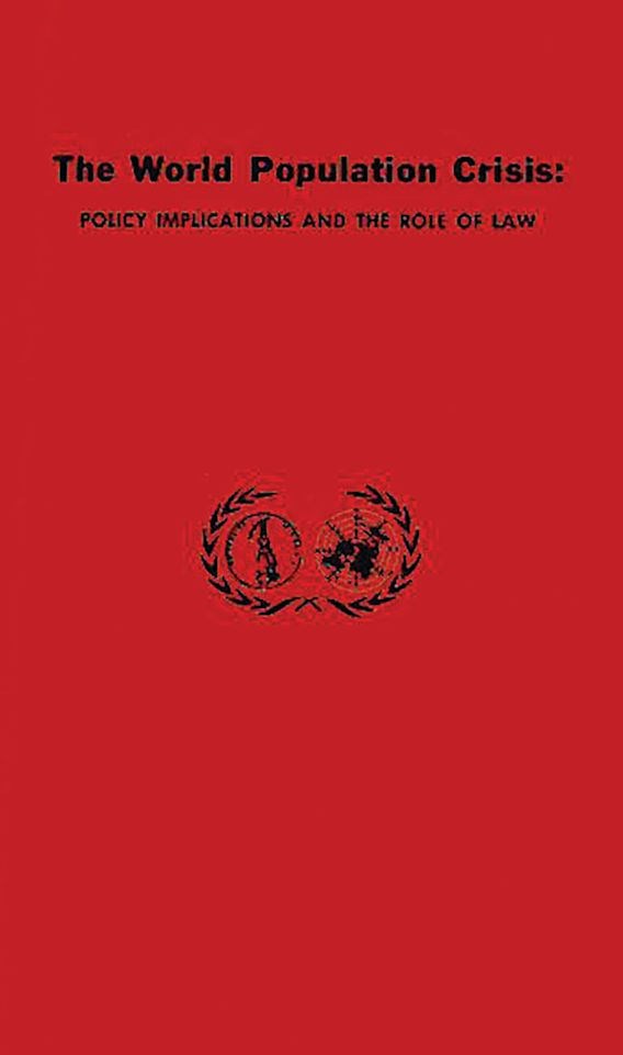 The World Population Crisis: Policy Implications and the Role of Law ...