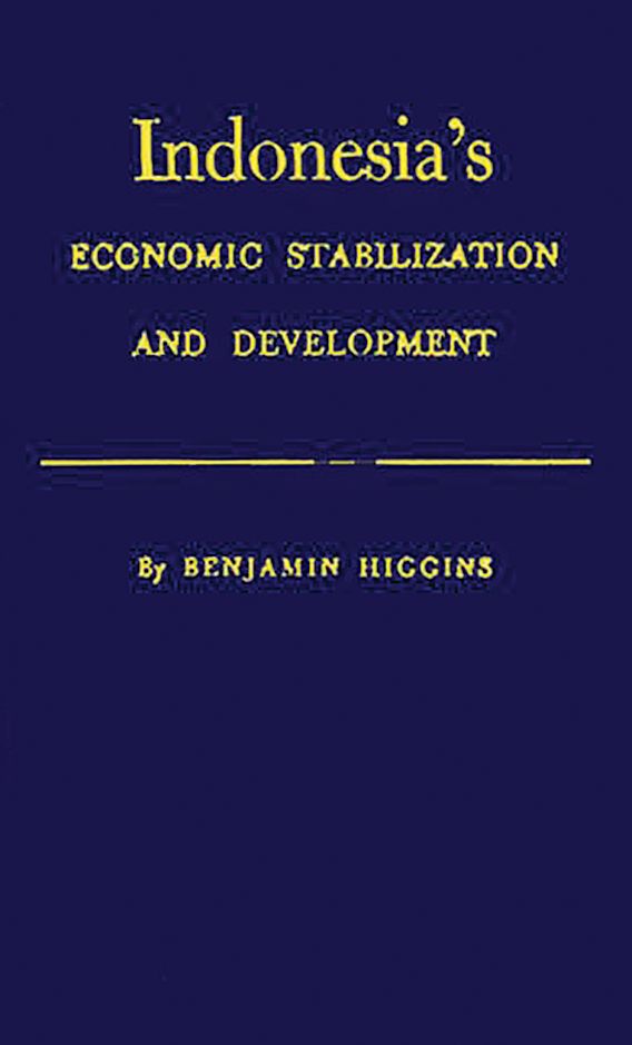 Indonesia's Economic Stabilization and Development: : Praeger