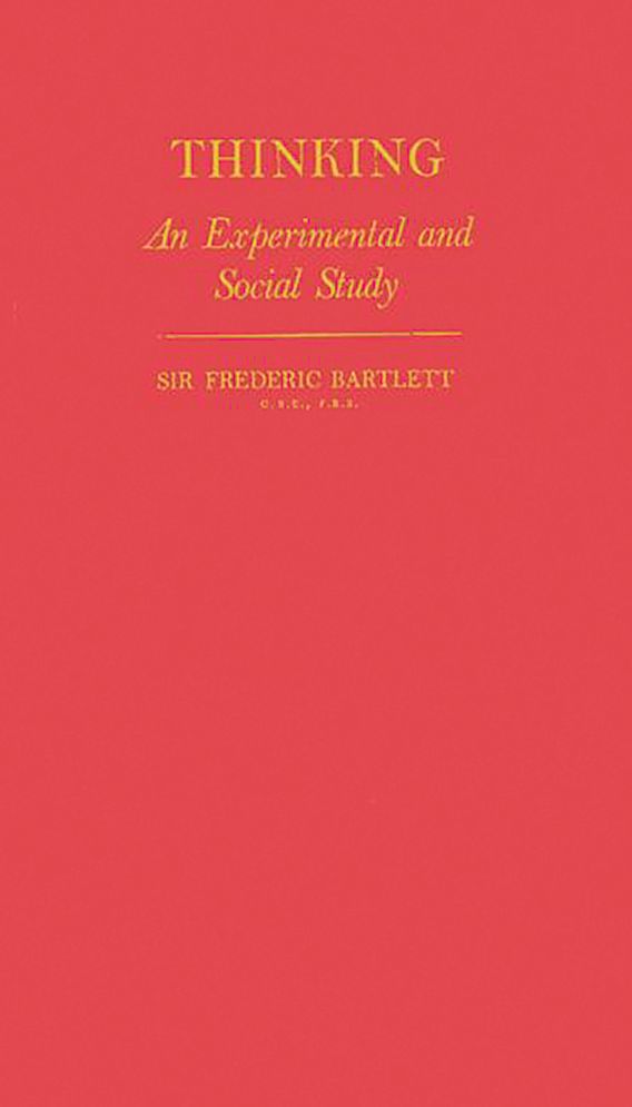 Thinking: An Experimental and Social Study: Praeger