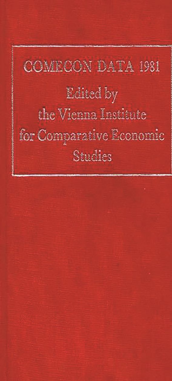 COMECON Data 1981: : Greenwood