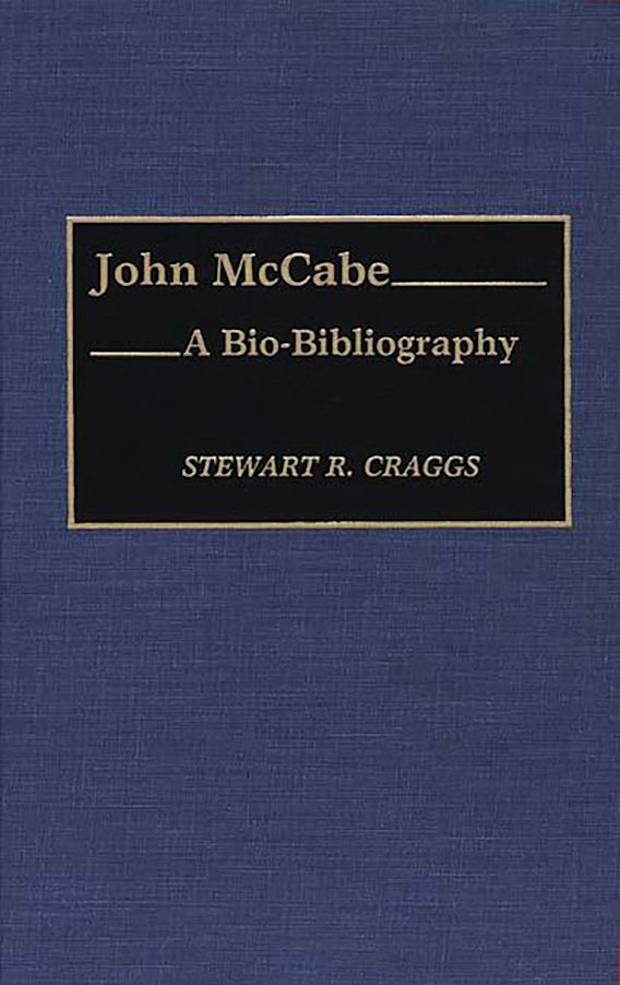 John McCabe: A Bio-Bibliography: Bio-Bibliographies in Music Stewart R ...