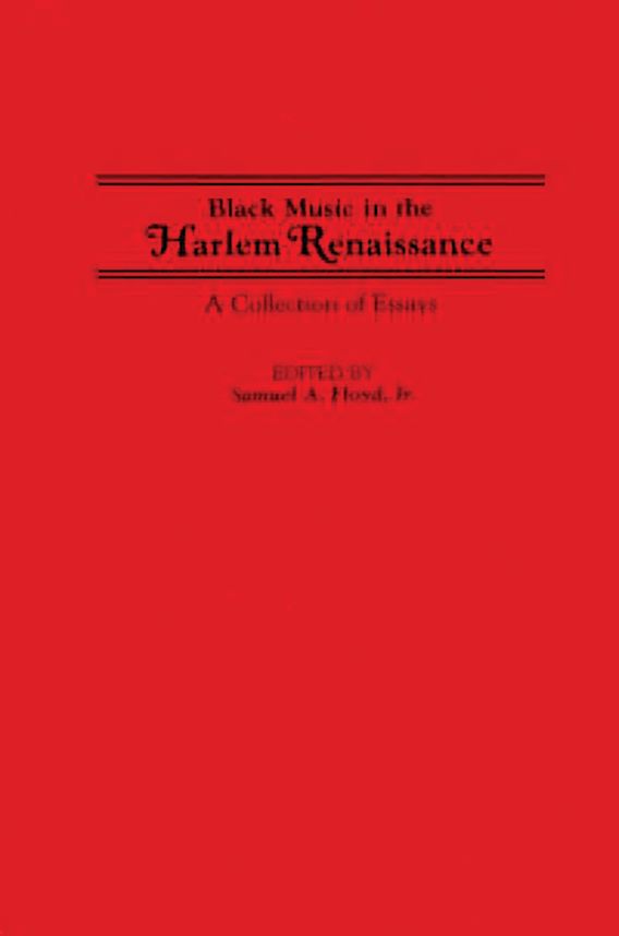 Black Music in the Harlem Renaissance: A Collection of Essays ...