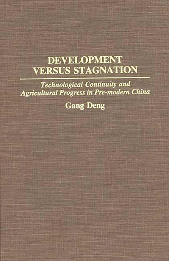 Development Versus Stagnation: Technological Continuity and ...