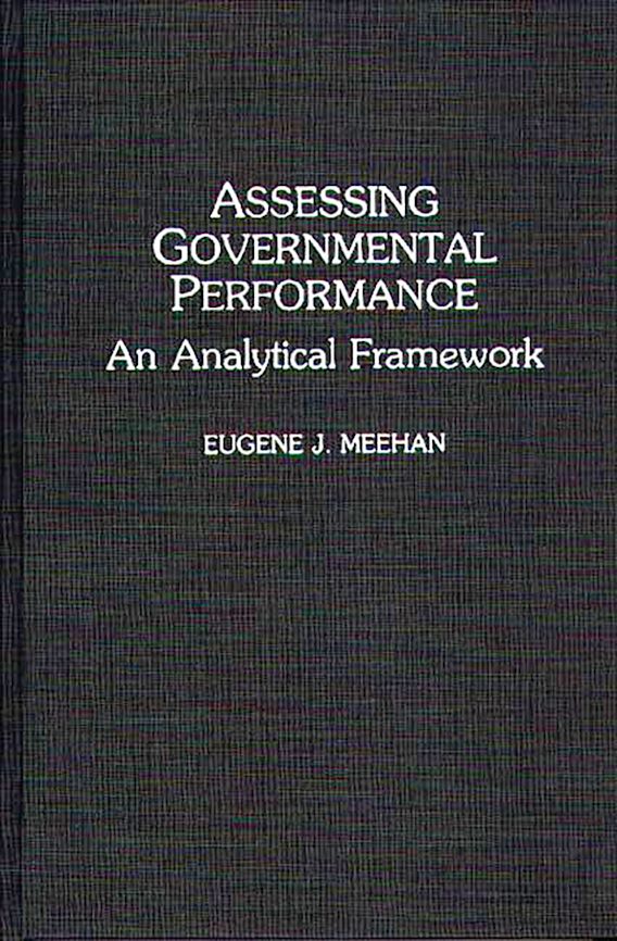 Assessing Governmental Performance: An Analytical Framework ...
