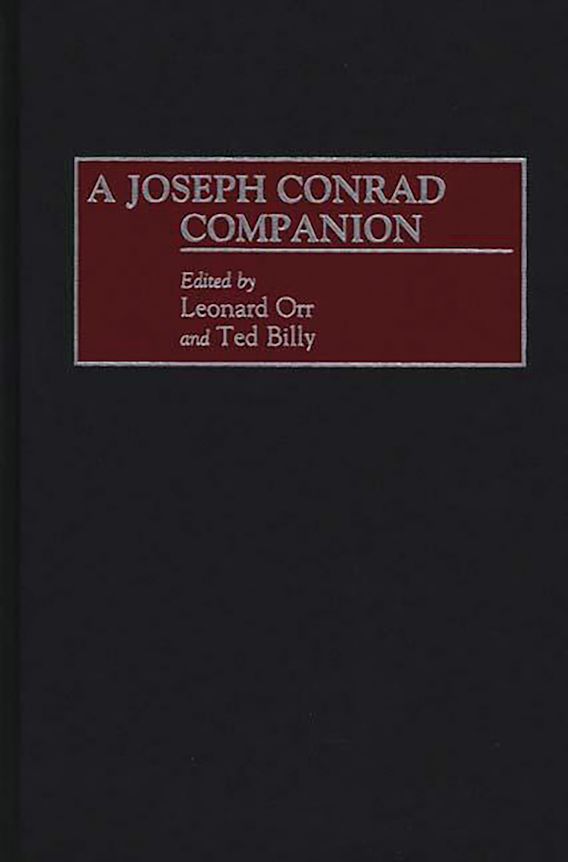 A Joseph Conrad Companion: : Ted Billy: Greenwood