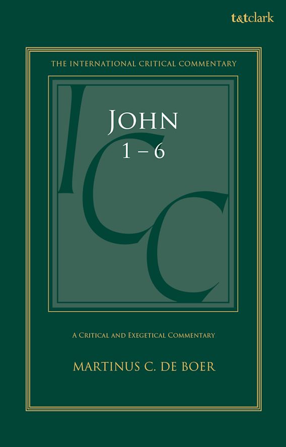John 1-6: A Critical and Exegetical Commentary: International Critical ...