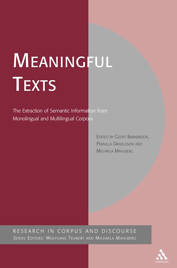 Meaningful Texts: The Extraction of Semantic Information from ...