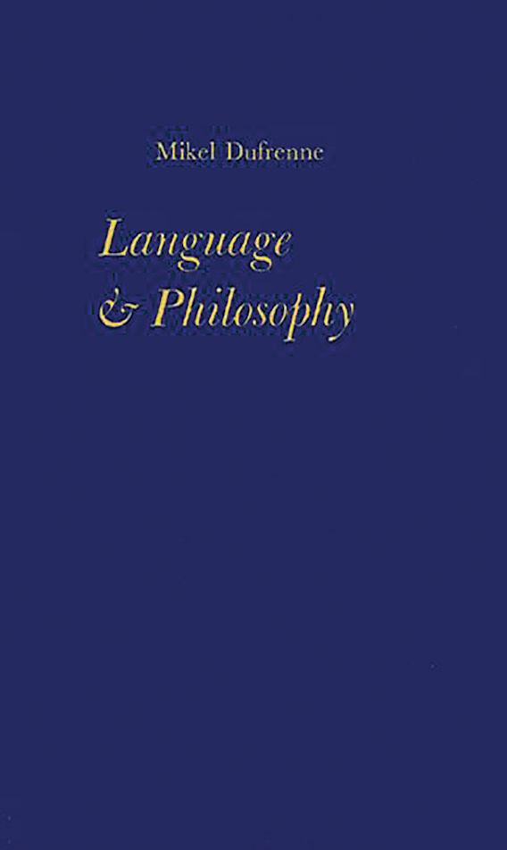 Language and Philosophy: : Praeger