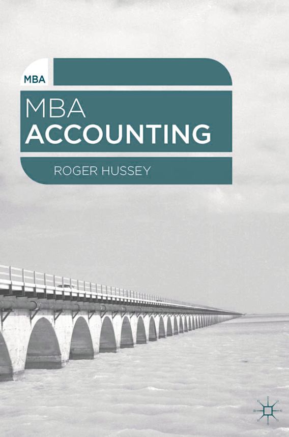 MBA Accounting: : MBA Series Roger Hussey Red Globe Press