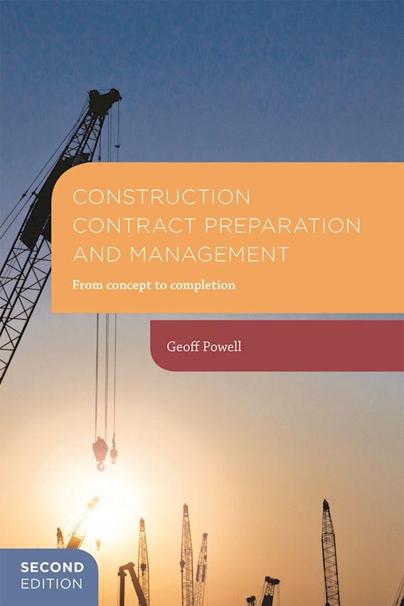 Construction Contract Preparation and Management: From concept to ...