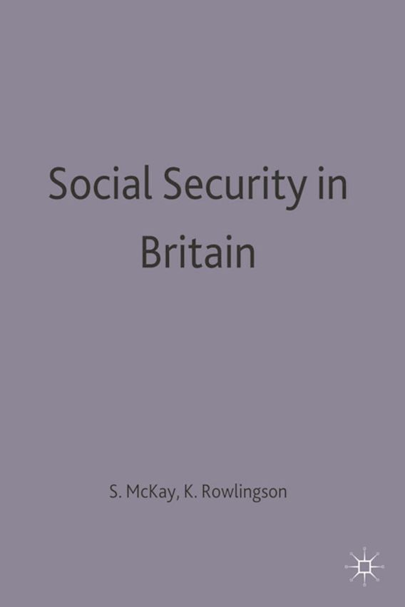 Social Security in Britain: : Stephen McKay: Red Globe Press