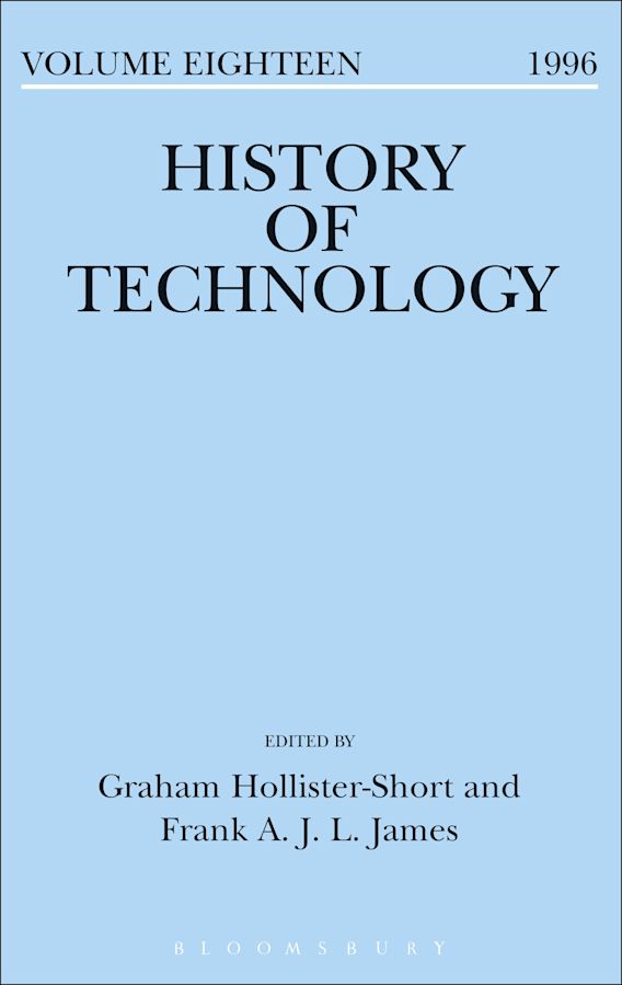 History of Technology Volume 18: : History of Technology Graham ...