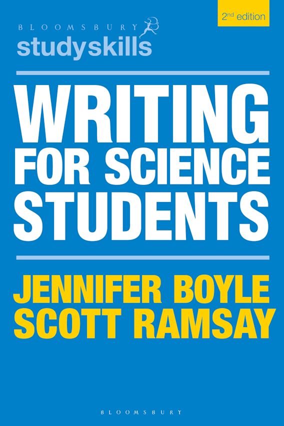 Writing for Science Students: : Bloomsbury Study Skills Jennifer Boyle ...