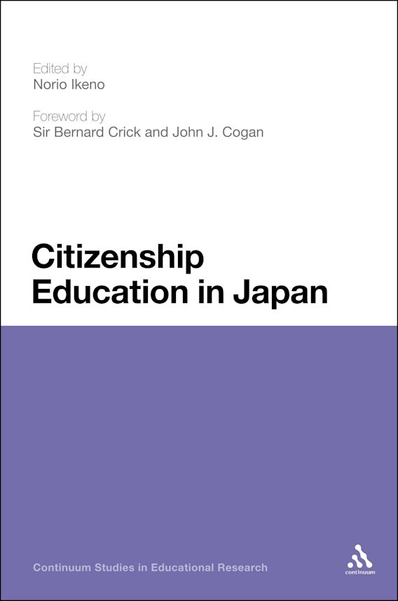 Citizenship Education in Japan: : Continuum Studies in Educational ...