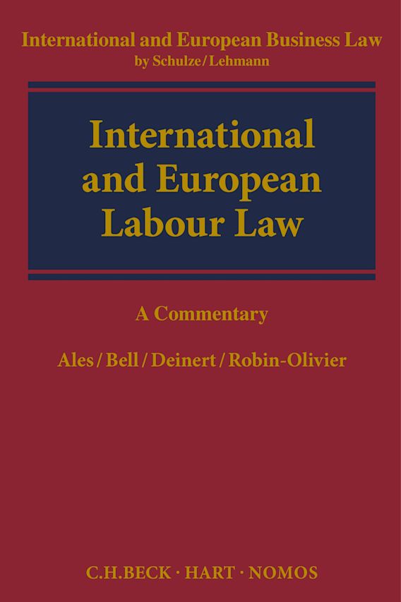 International and European Labour Law: A Commentary: Edoardo Ales: Nomos/Hart