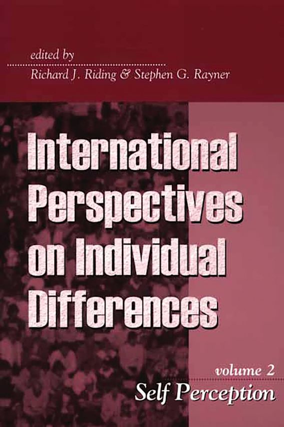 Self Perception: : International Perspectives on Individual Differences ...