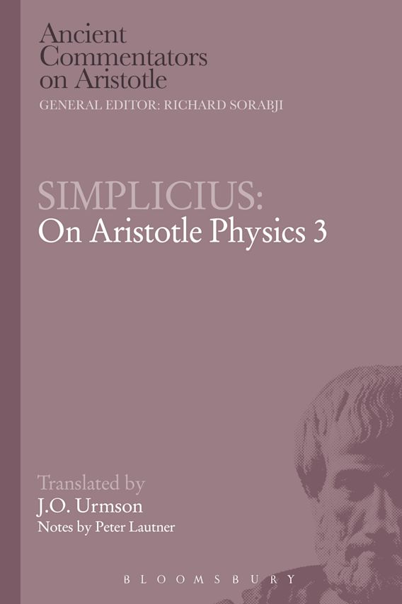 Simplicius: On Aristotle Physics 3: : Ancient Commentators on Aristotle ...