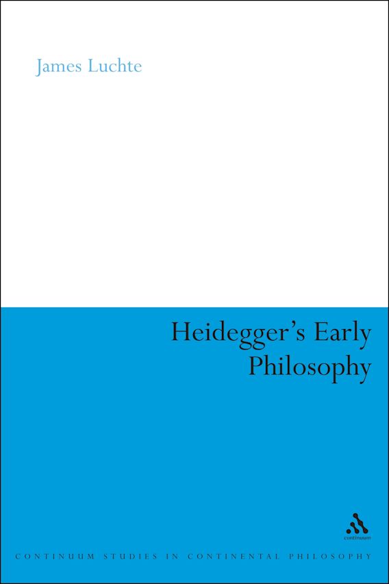 Heidegger's Early Philosophy: The Phenomenology of Ecstatic Temporality ...