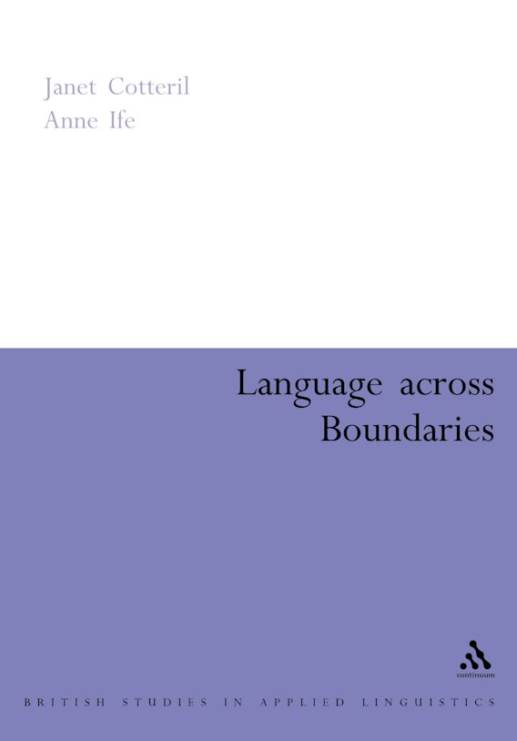 Language Across Boundaries: : British Studies in Applied Linguistics ...