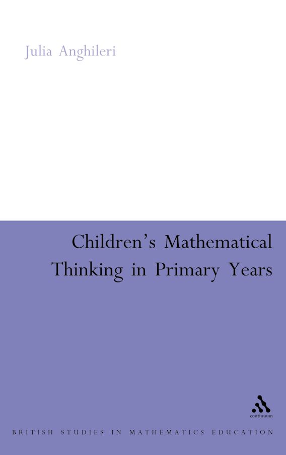 Children's Mathematical Thinking in Primary Years: : Julia Anghileri ...