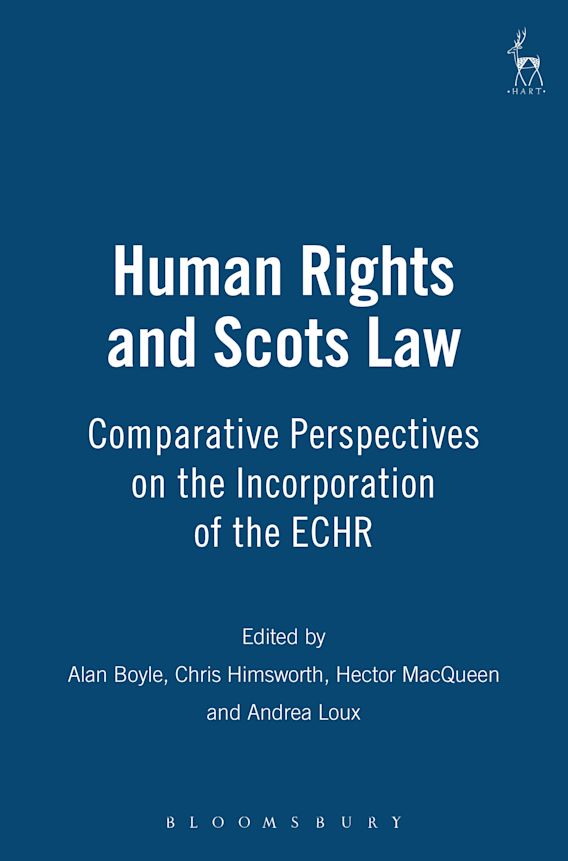 Human Rights and Scots Law: Comparative Perspectives on the ...