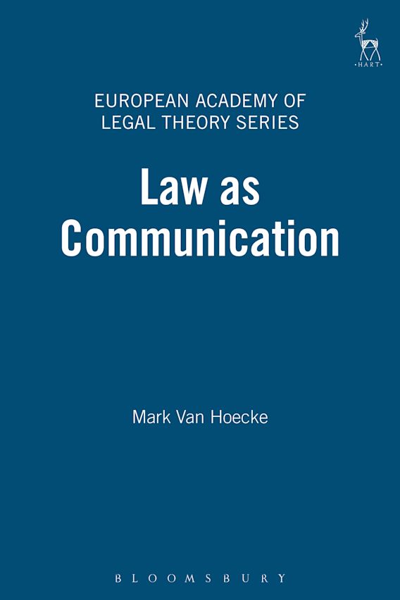 Law as Communication: : European Academy of Legal Theory Series Mark ...