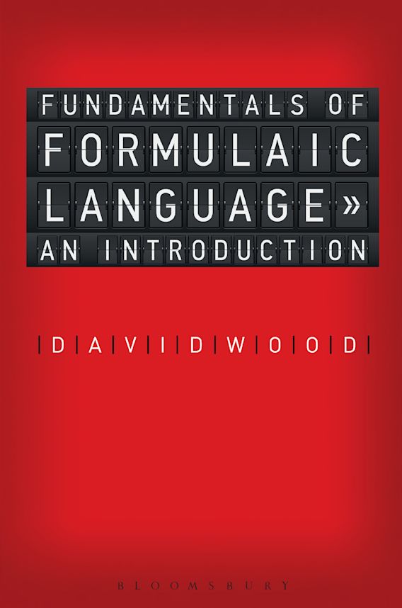 Fundamentals of Formulaic Language: An Introduction: David Wood ...