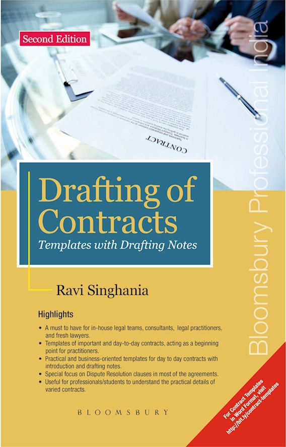 Drafting of Contracts – Templates with Drafting Notes: : Ravi Singhania ...