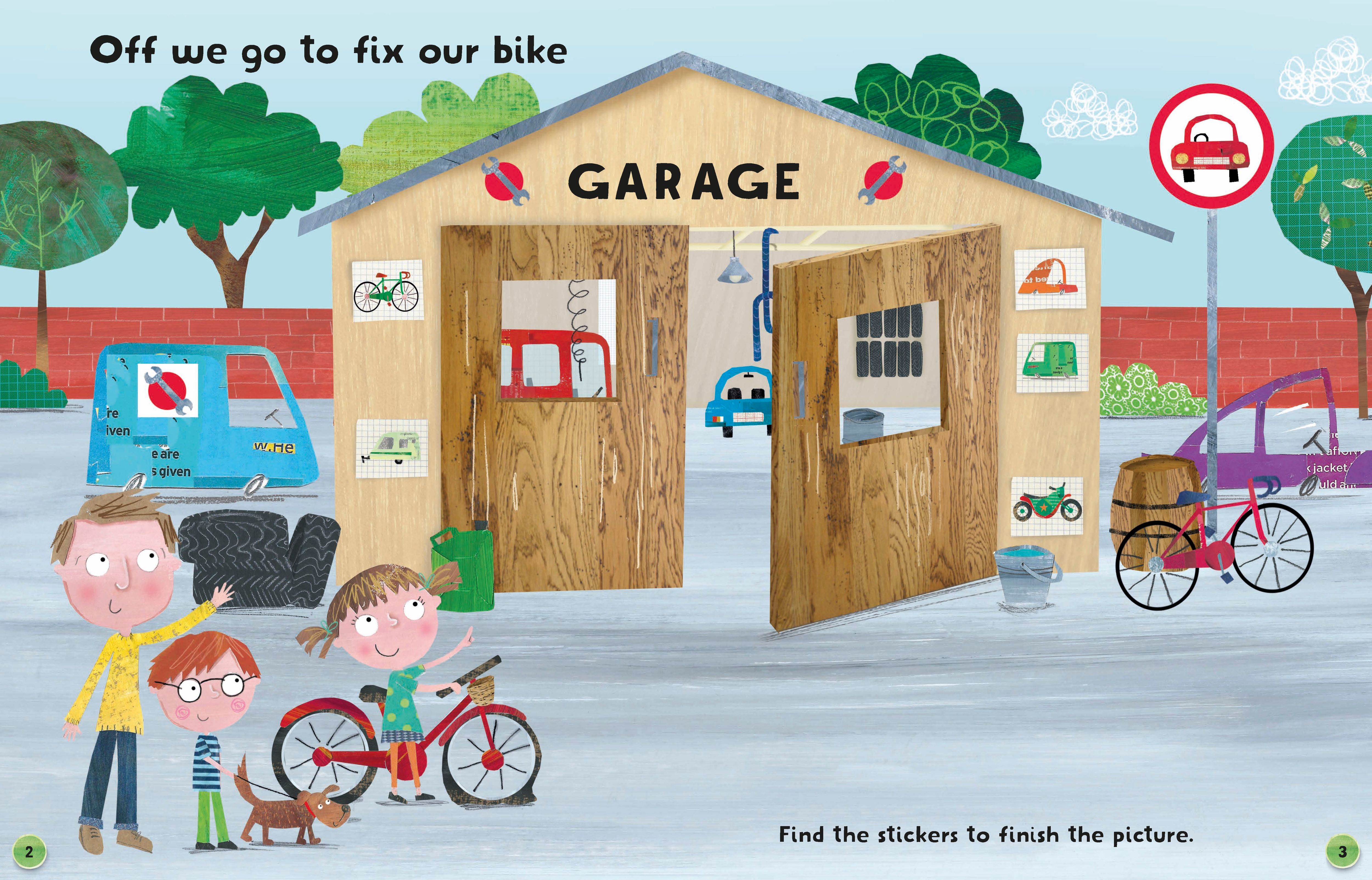 My Garage and Workshop Activity and Sticker Book: : Sticker Activity ...