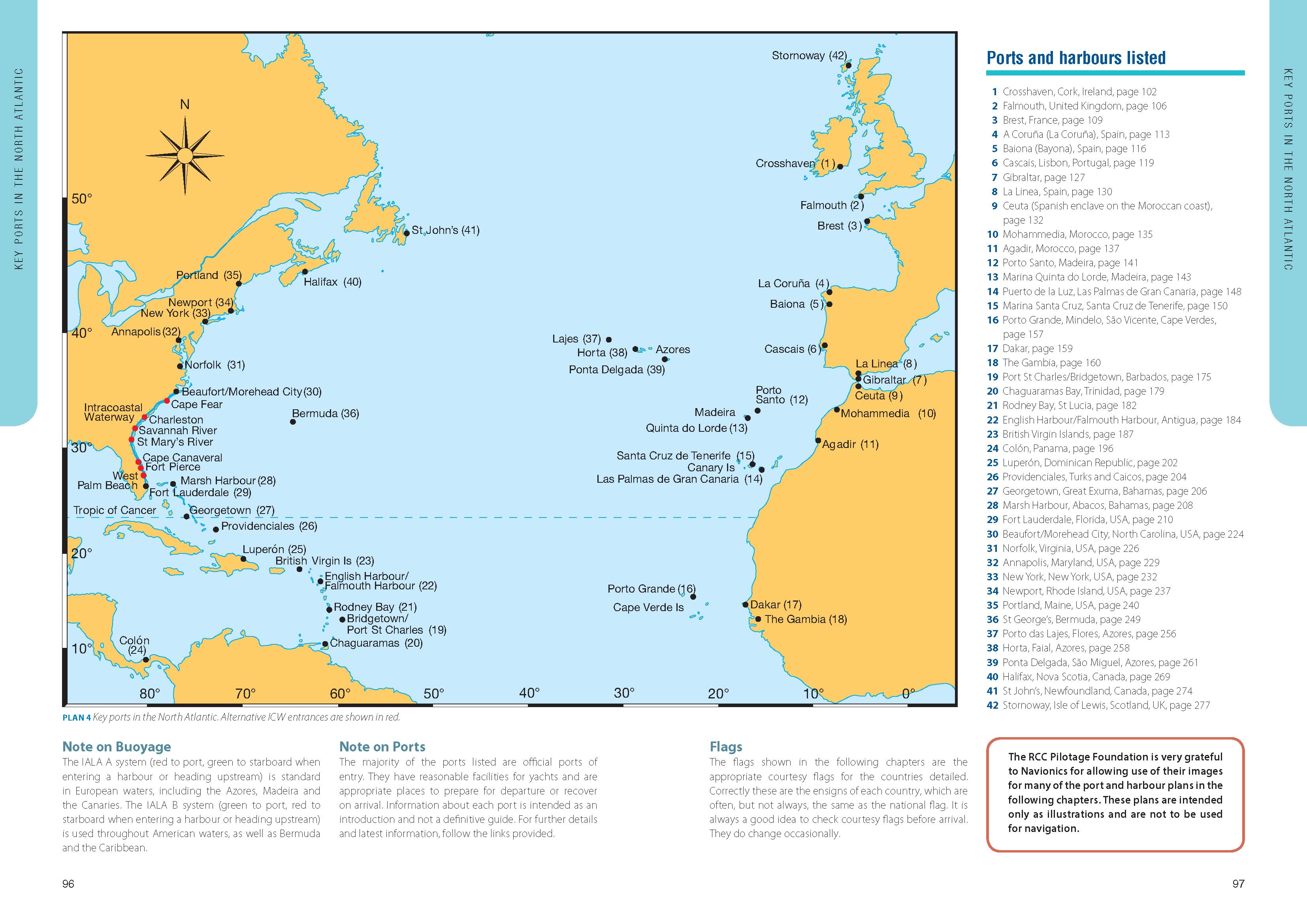The Atlantic Crossing Guide 7th edition: RCC Pilotage Foundation: Jane ...
