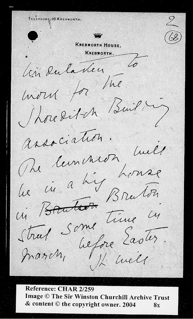 Churchill Archive for Schools - Guide to Primary Sources_Letters