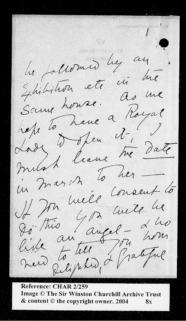 Churchill Archive for Schools - Guide to Primary Sources_Letters