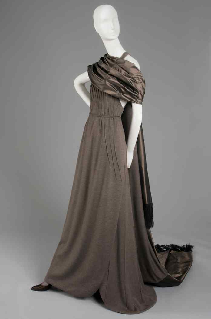 Bloomsbury Fashion Central - Woman's Evening Ensemble: Dress and Wrap